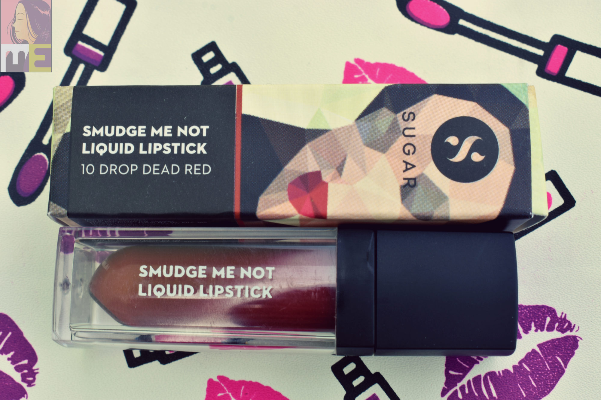 Sugar Smudge Me Not Liquid Lipstick – 10 Drop Dead Red: Review And ...